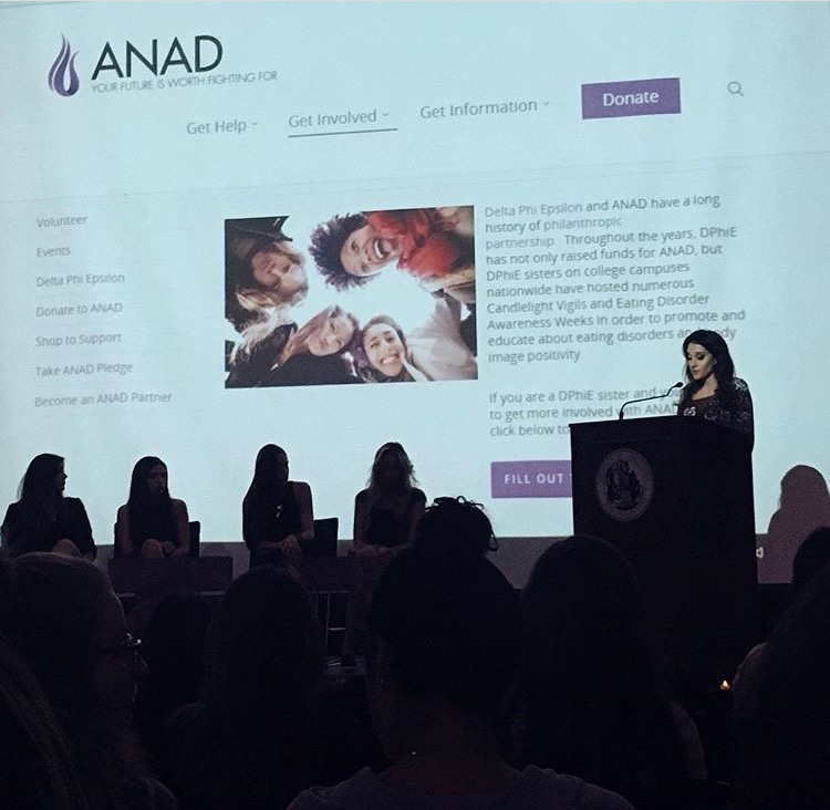 Delta Phi Epsilon Promotes Eating Disorder Awareness at ANAD Vigil ...